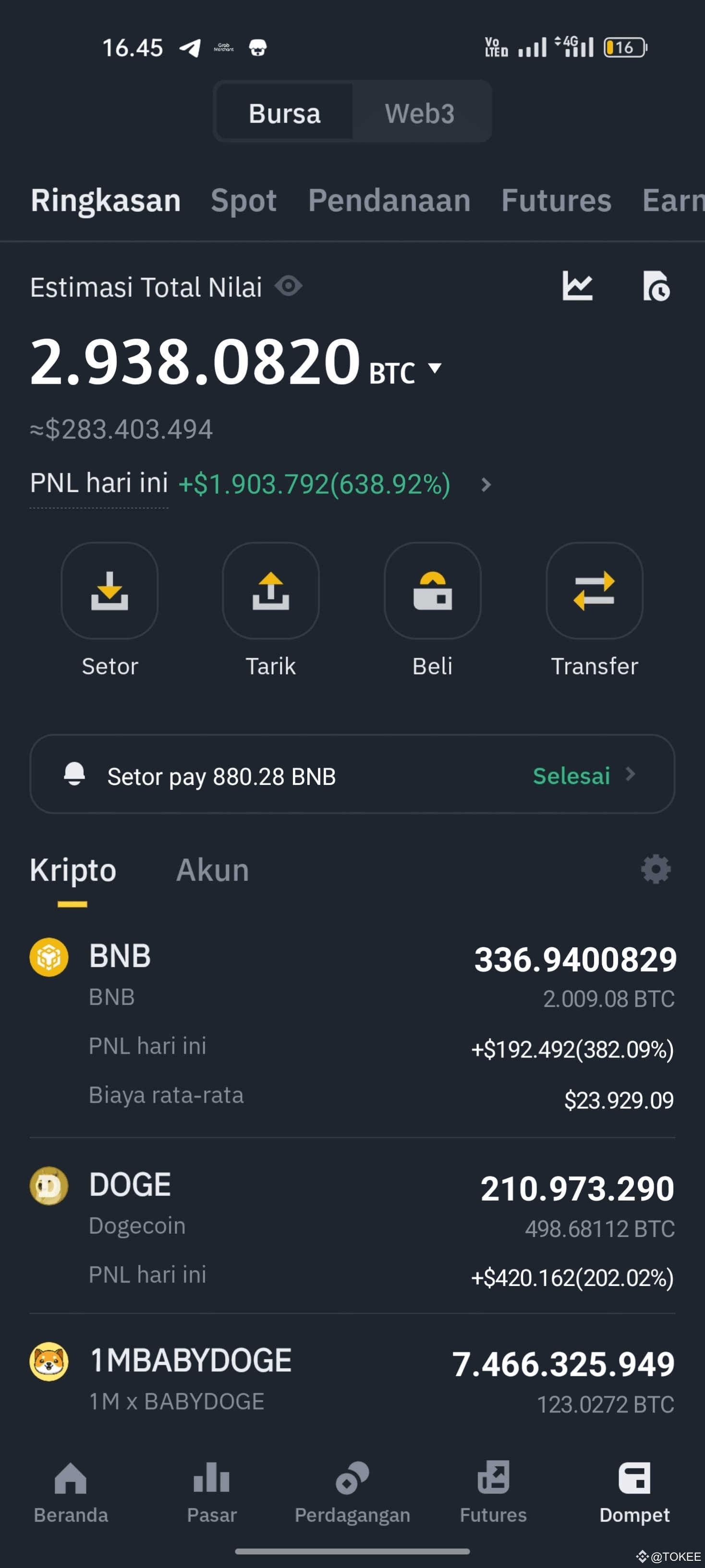 1 BTC GIFT FOR YOU ☝️$BTC #Gift #BTC | TOKEE on Binance Square