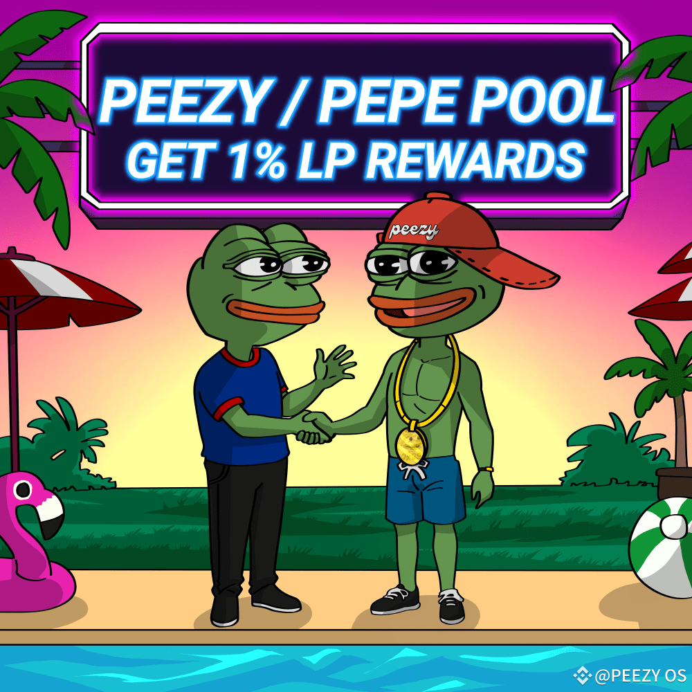 We’ve added $44K+ from peezy bank to the $PEEZY/$PEPE Pool | PEEZY OS on Binance Square