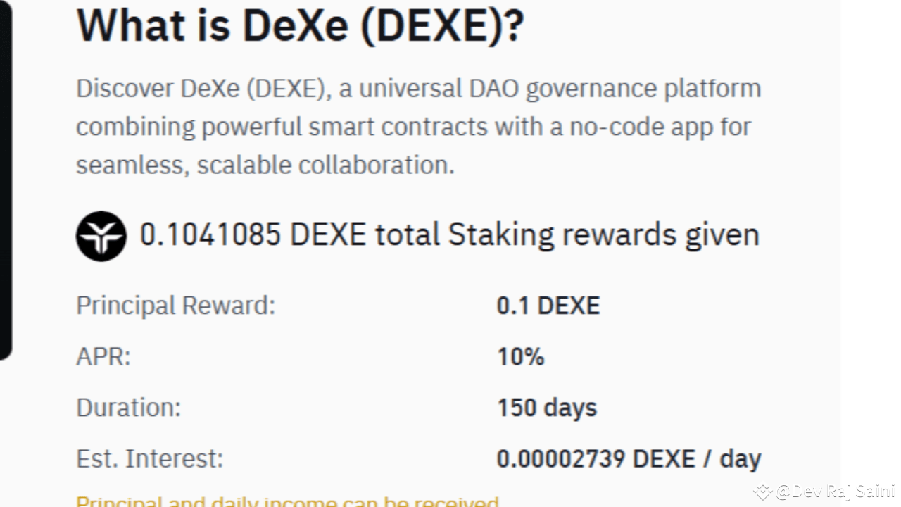 Earn 0.1 DEXE Crypto Without Investment: Unlock Learning Rewards Now ...