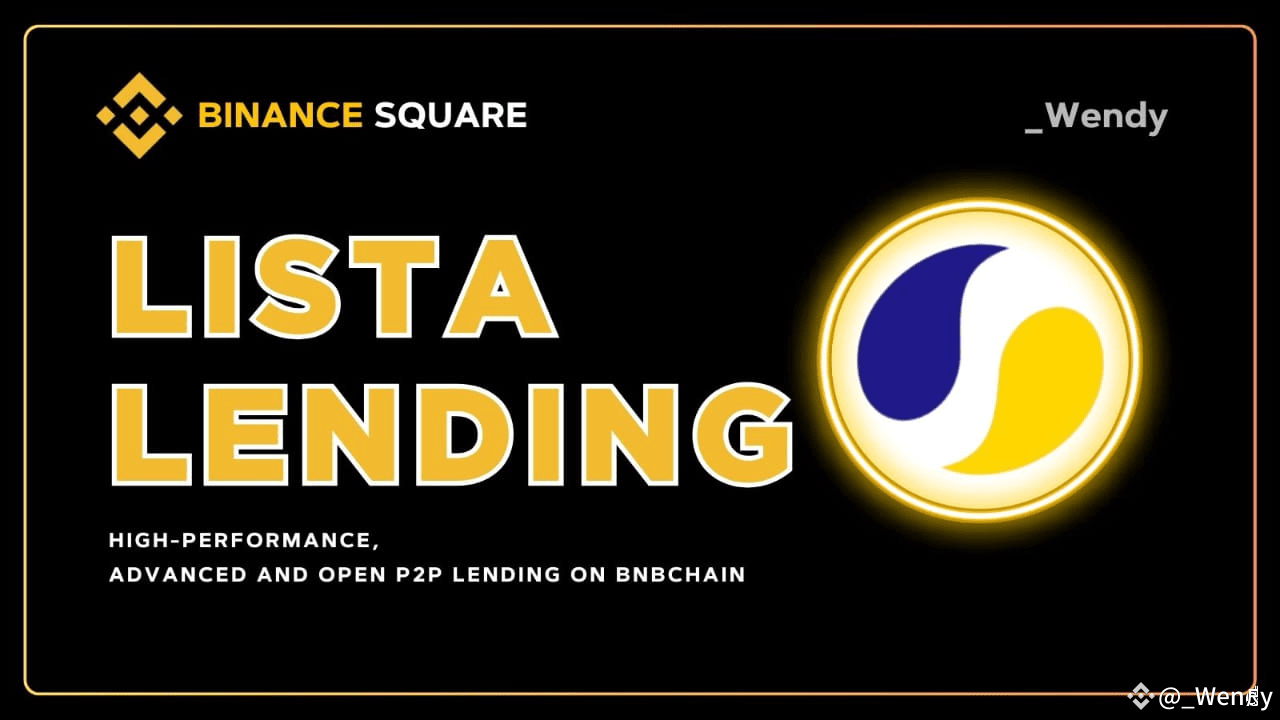 Lista Lending: A Comprehensive Guide to Borrowing on BNB Chain | _Wendy ...