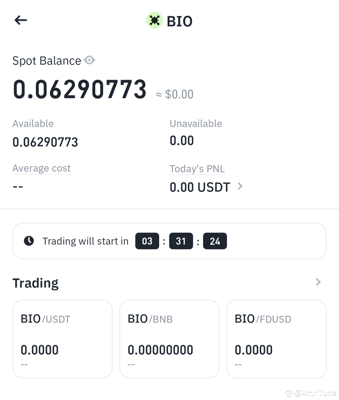 Bio Coin will go live in 3 hours and 31 minutes, and you wil | Amr Tune ...