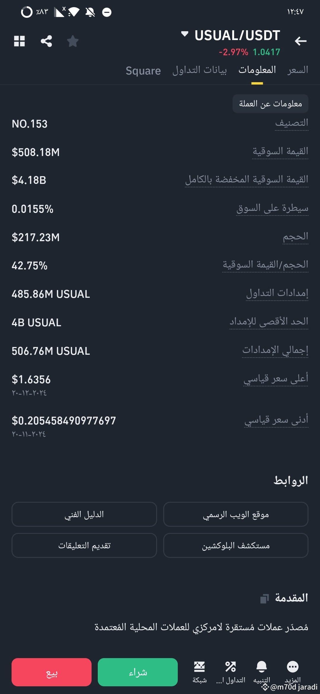 #usual The total announced funding for USUAL is $18.5 milli | m70d ...