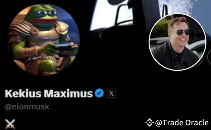 🚨 BREAKING: Trader Swaps 62B PEPE for Kekius Maximus, Faces | Trade Oracle on Binance Square