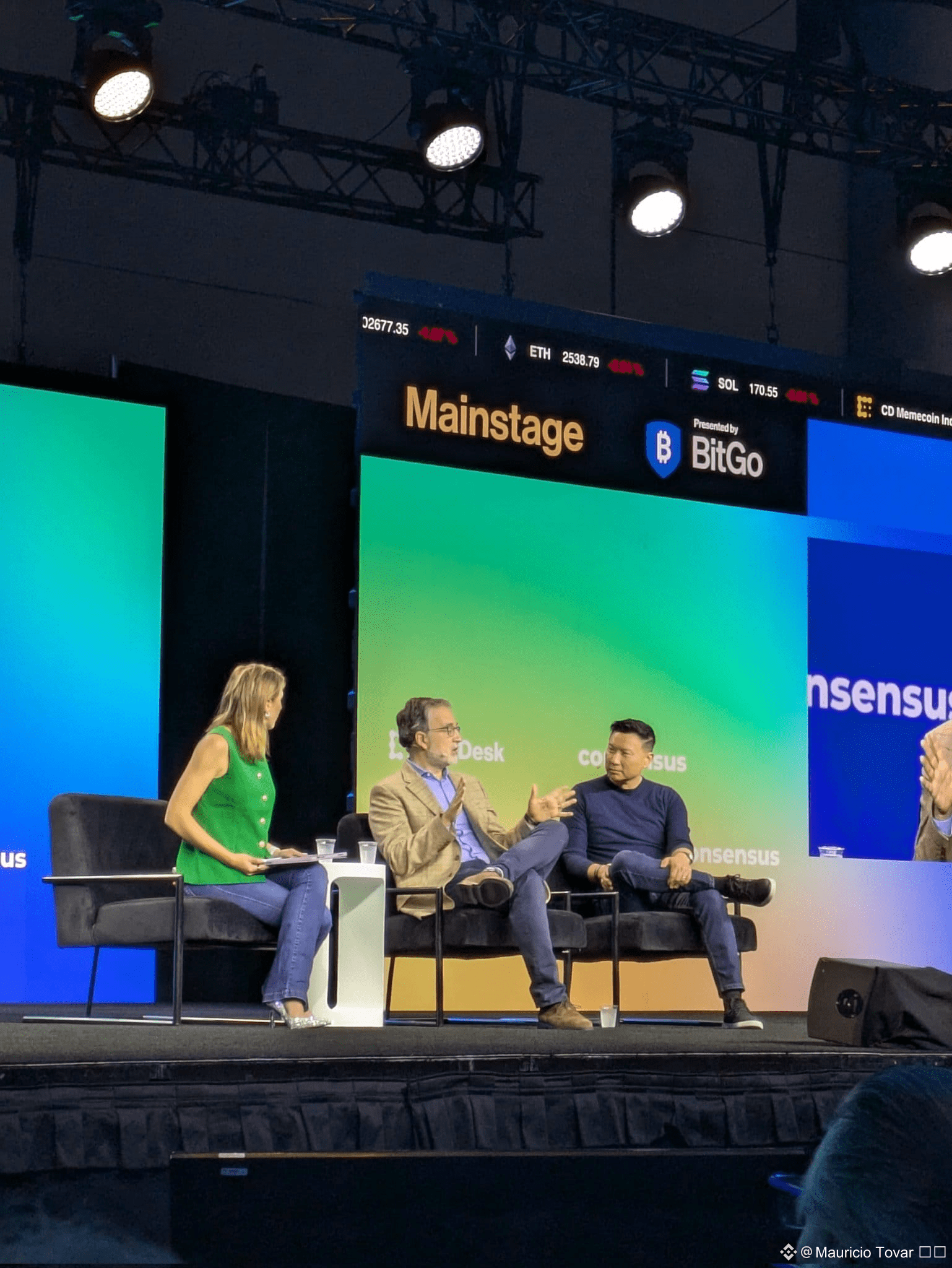 Second day of @consensus2025 by @CoinDesk 🇨🇦 | Mauricio Tovar 🌴🍹 on Binance Square
