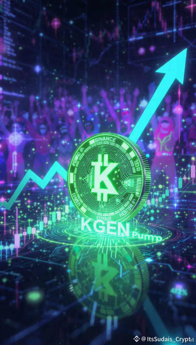 🚀 KGEN Pumps 42%! Alpha Airdrop Gem Showing Strength! The | ItsSudais ...