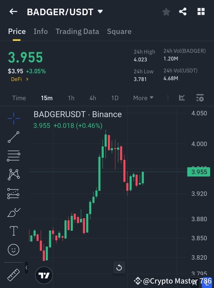 🚀 $BADGER /USDT – Holding Strong, Eyeing the Next Move! 🔥 | Crypto Master 786 on Binance Square