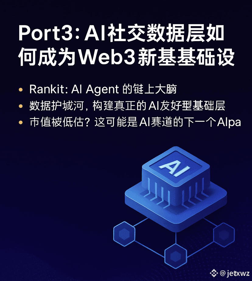 Port3: How the AI Social Data Layer is Becoming the New | jetxwz on ...