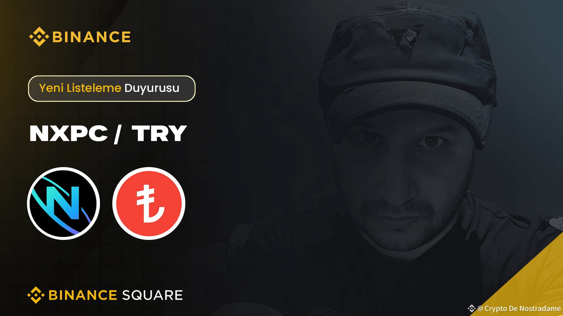 🧙Hello everyone, today #BinanceTR , $NXPC was listed in th | Crypto De Nostradame on Binance Square