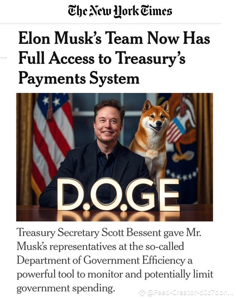 DOGE now has full access to Treasury's Payments System. Can ...