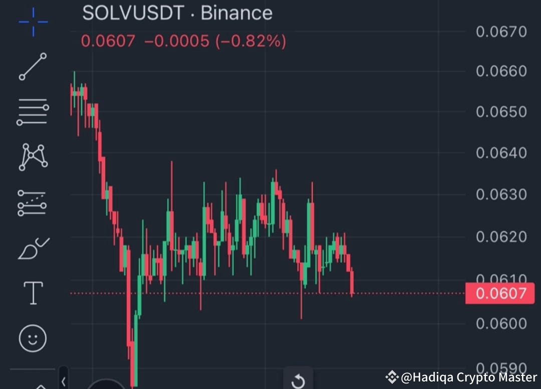 $SOLV /USDT – Bearish Momentum Building💯🔥🌟 $SOLV /USDT p | Hadiqa Crypto Master on Binance Square