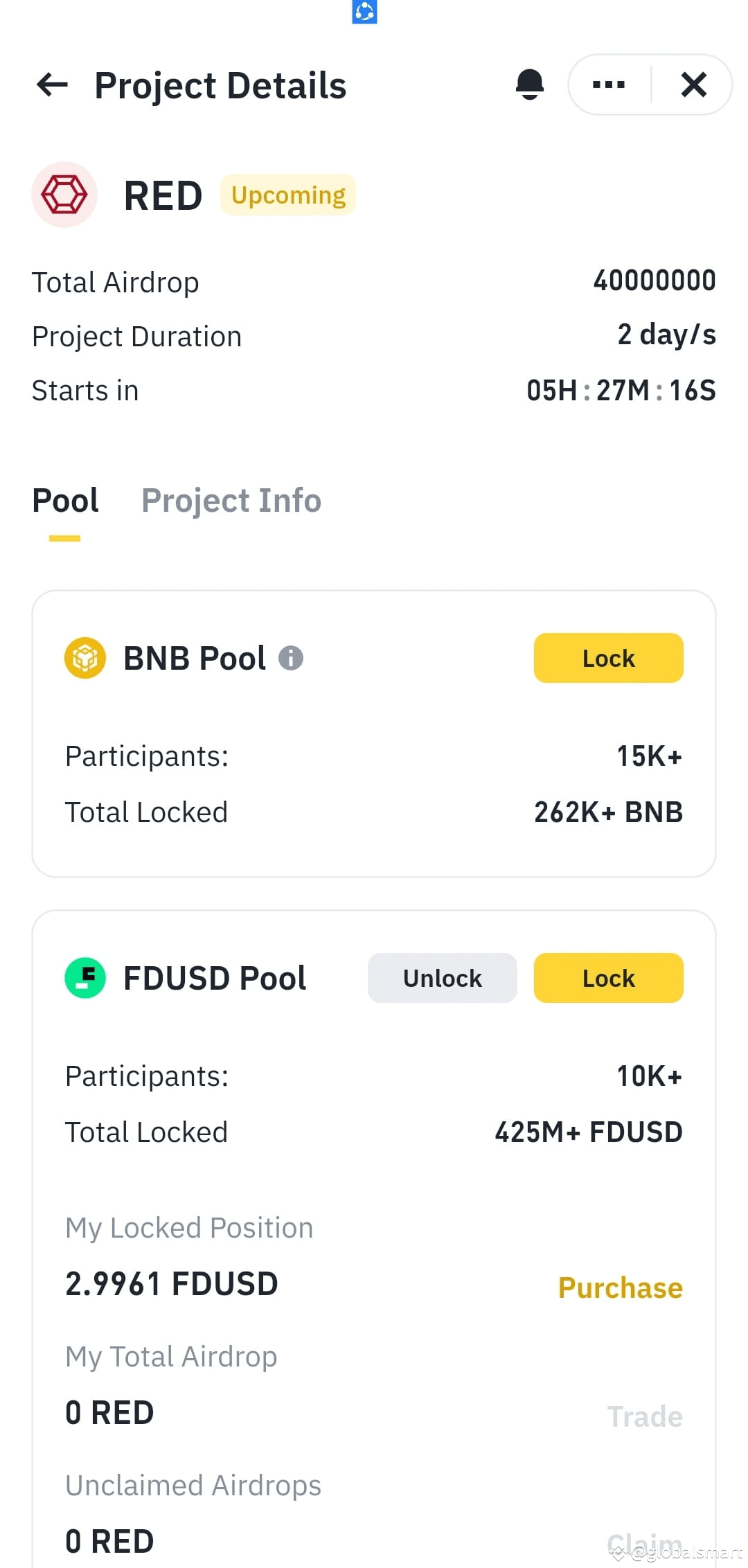 Invest smartly🙄 Red is going to Ready for AirDrop. You c | globalsmart ...