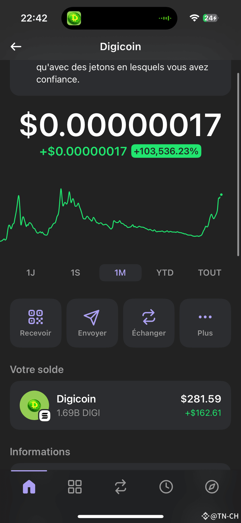 $BTC yooo! Goooo check $Digicoin this is the new gem 💎 get | TN-CH on ...