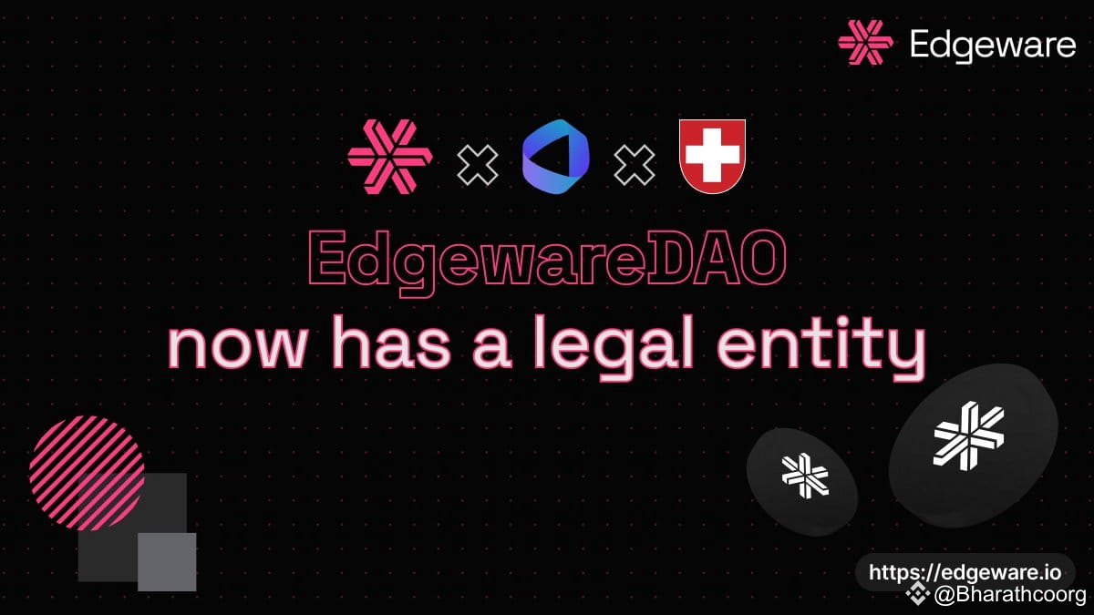 Edgeware is Now a DAC! 🚀 We’re excited to announce that Edg | Bharathcoorg on Binance Square