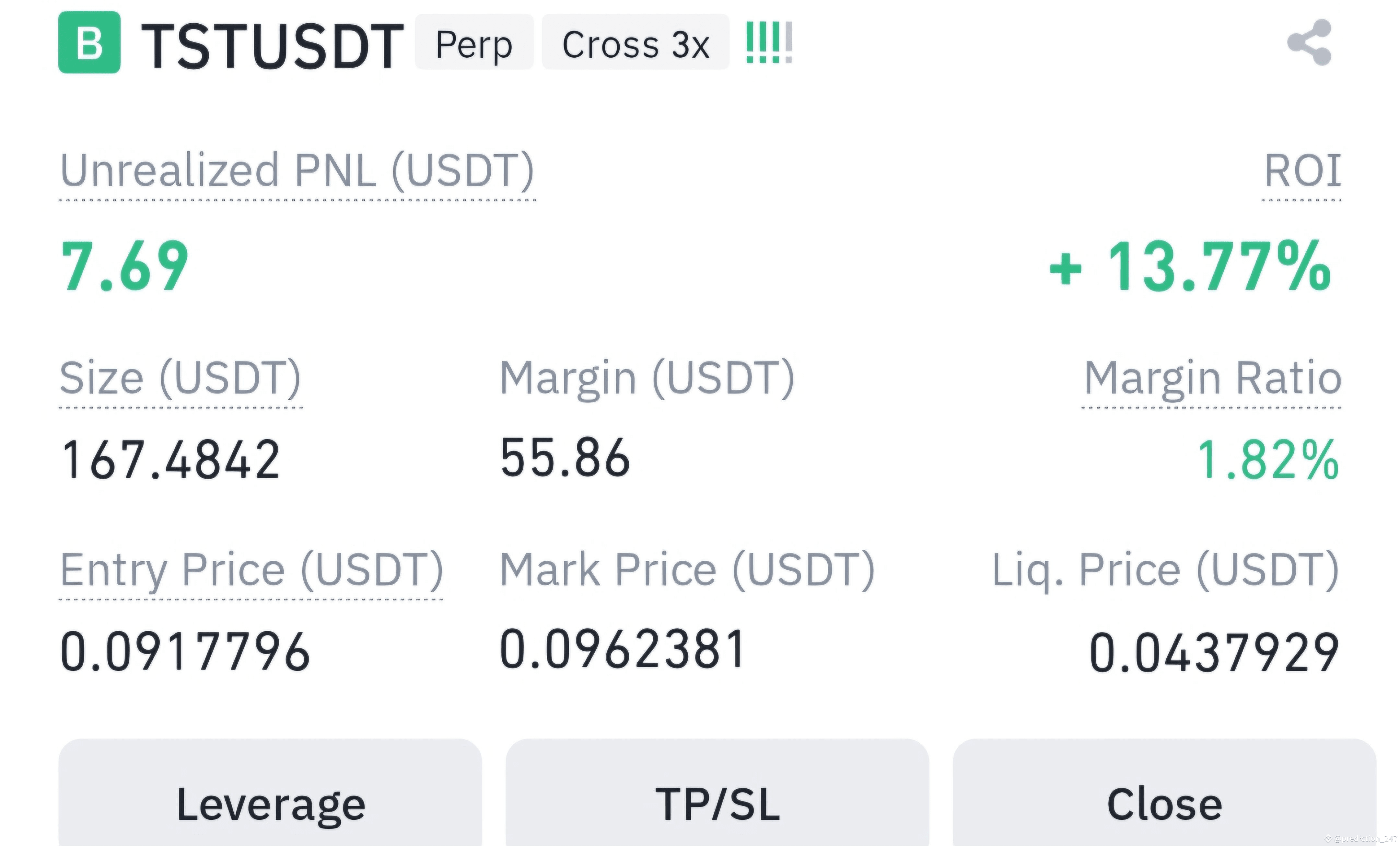 $TST token price increase $0.12 very soon hold it buy price ...