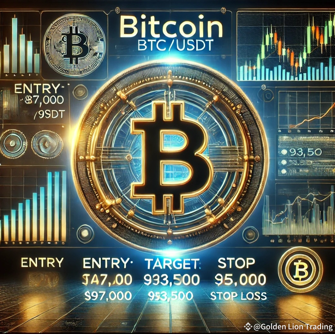 🚀 Bitcoin (BTC/USDT) Trading Signal Update 🤑 🎯 Entry Poi | Golden Lion ...
