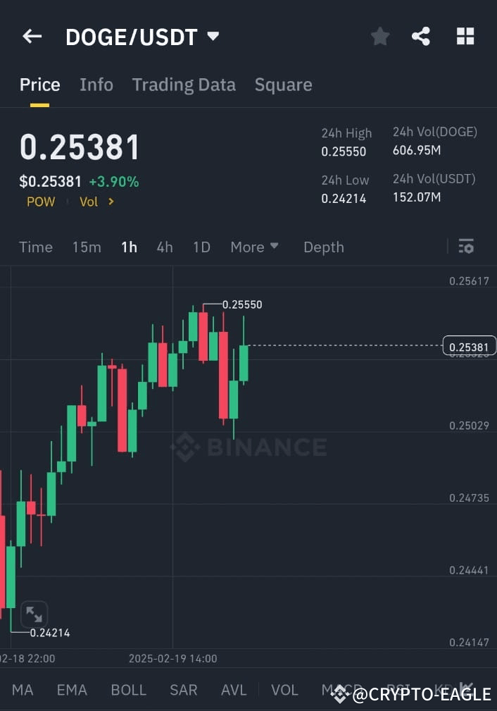 🚀🔥 $DOGE /USDT – Bullish Momentum Building? 🐶💎 Next Big | CRYPTO-EAGLE on Binance Square