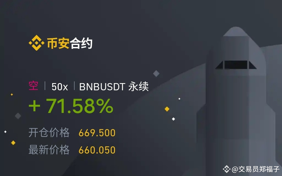 $BNB $BTC The food has been fed to you, but you haven’t fol | 郑福子冲刺1千粉 ...
