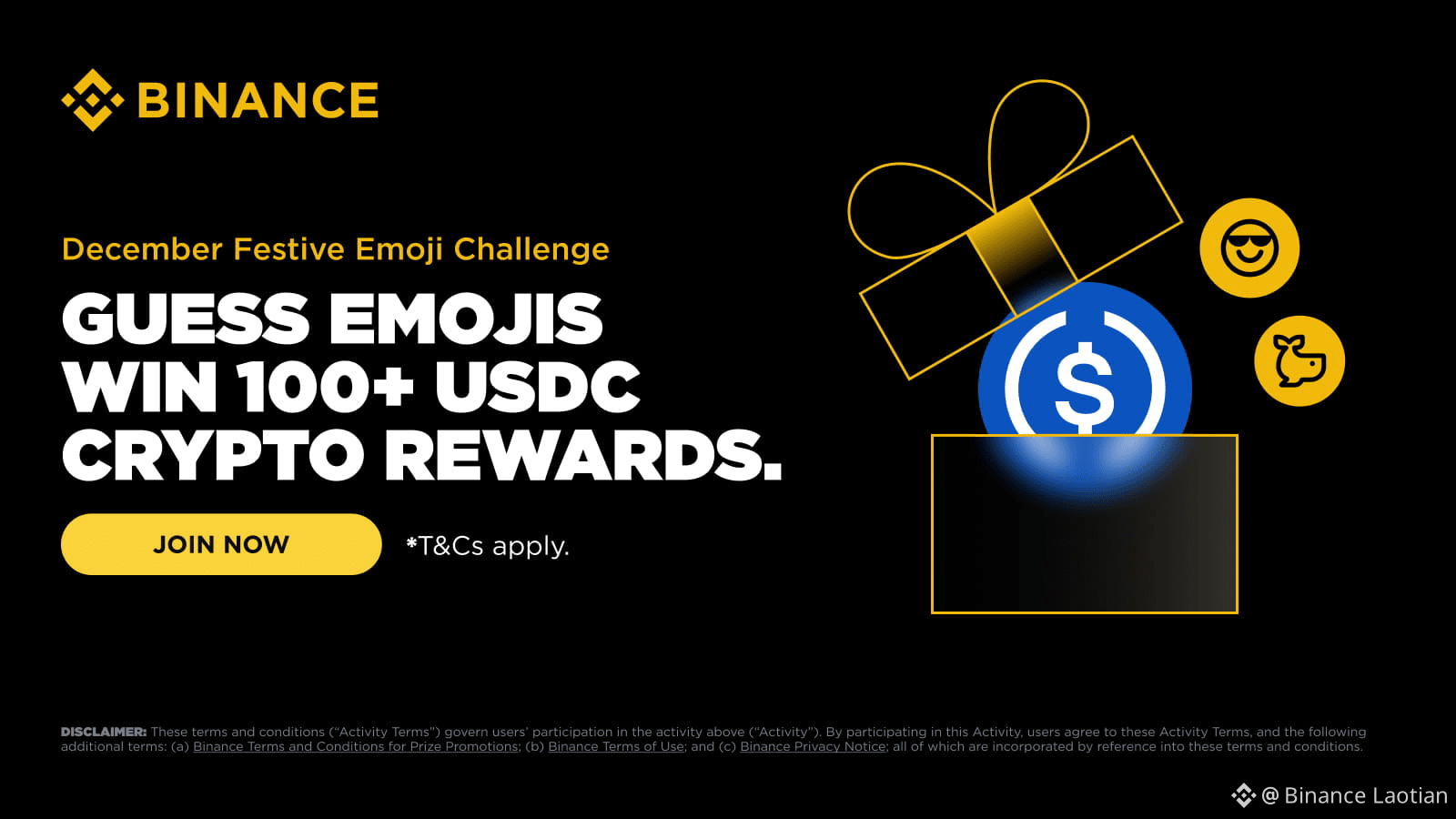 December Festive Emoji Challenge 🎉 Everyone is ready for | Binance ...