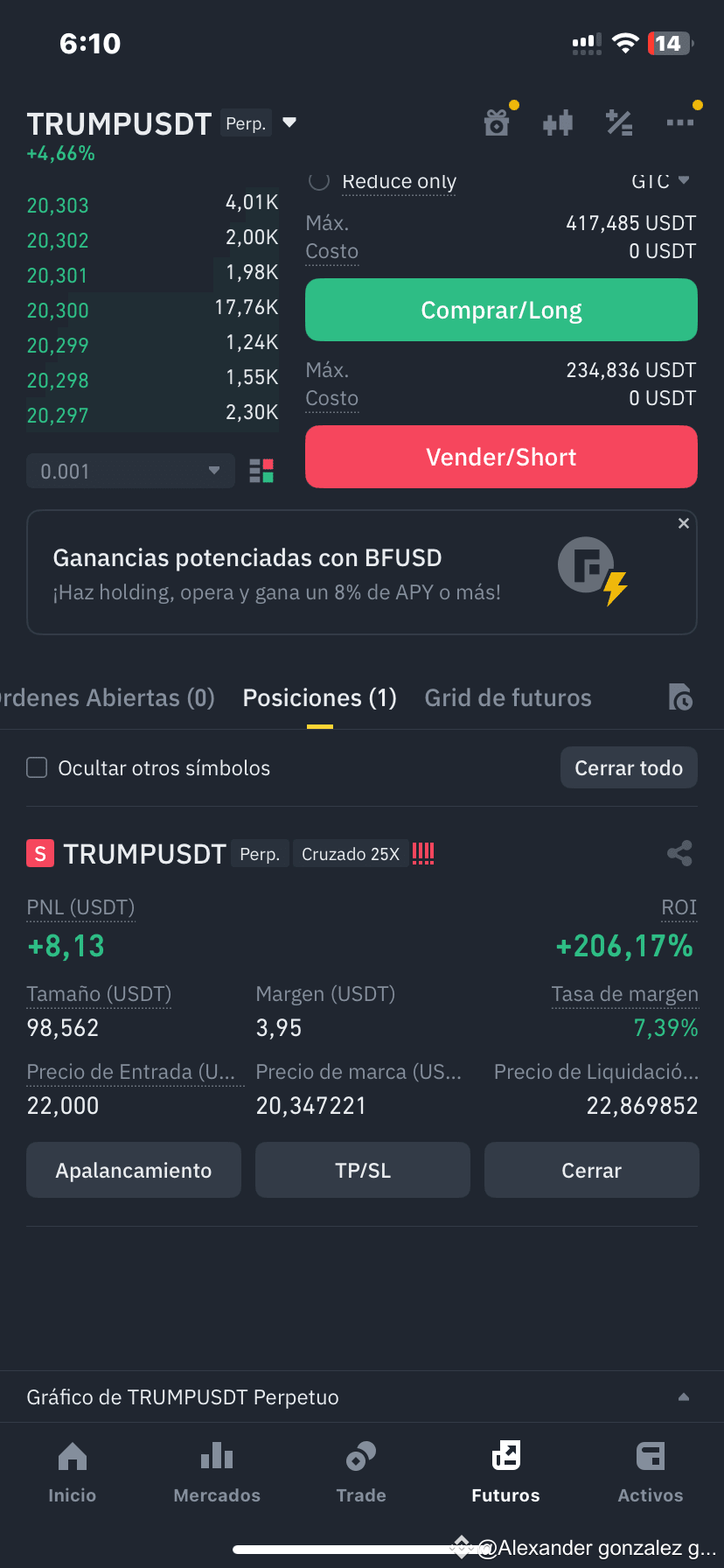 My mistake was entering with 5 $TRUMP | Alexander gonzalez gamero on ...