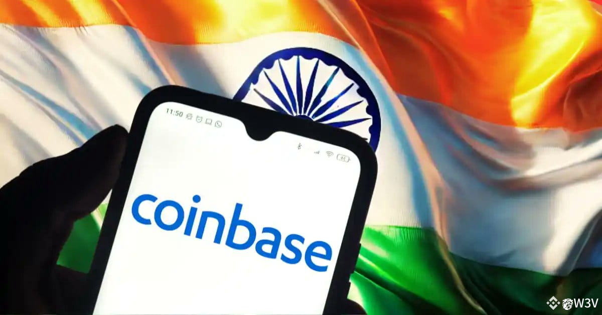 #Coinbase officially enters the Indian market - exactly one | W3V on ...