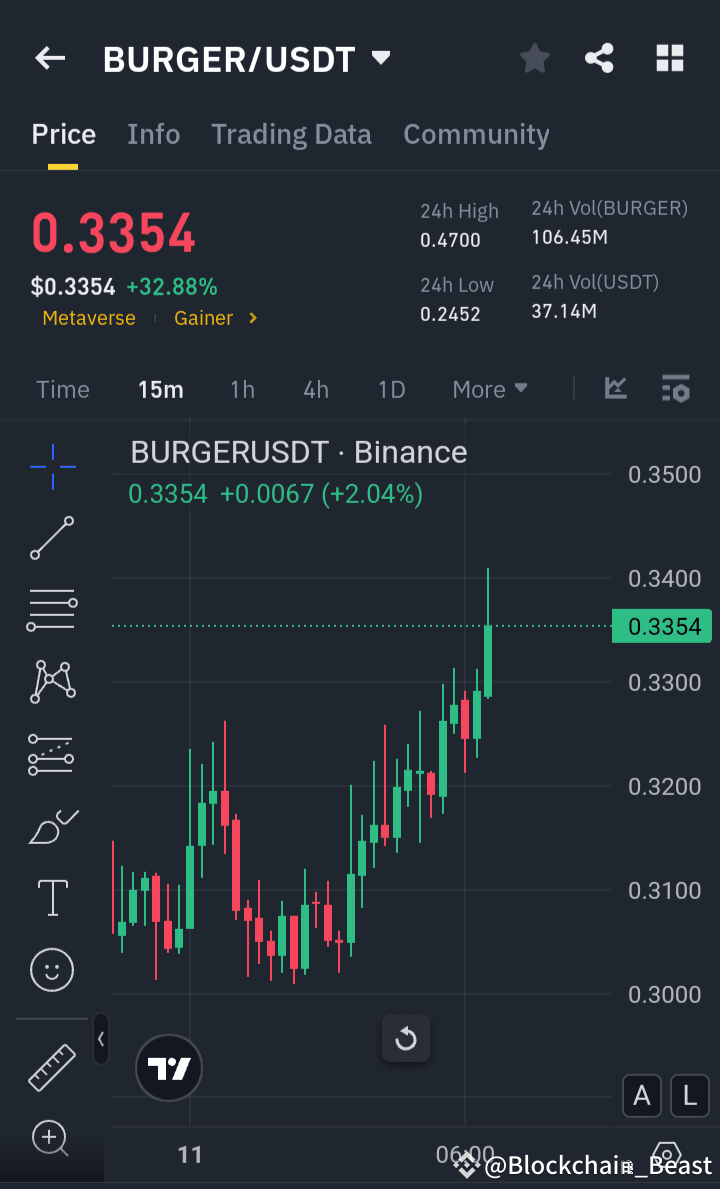 🚀 $BURGER /USDT Analysis – Bullish Surge or Reversal Incomi | Blockchain_Beast on Binance Square