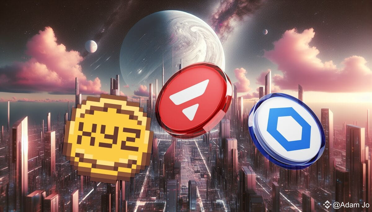 ⚔️ Battle of the Titans: $LINK vs $AVAX The crypto market | Roxy- on Binance Square