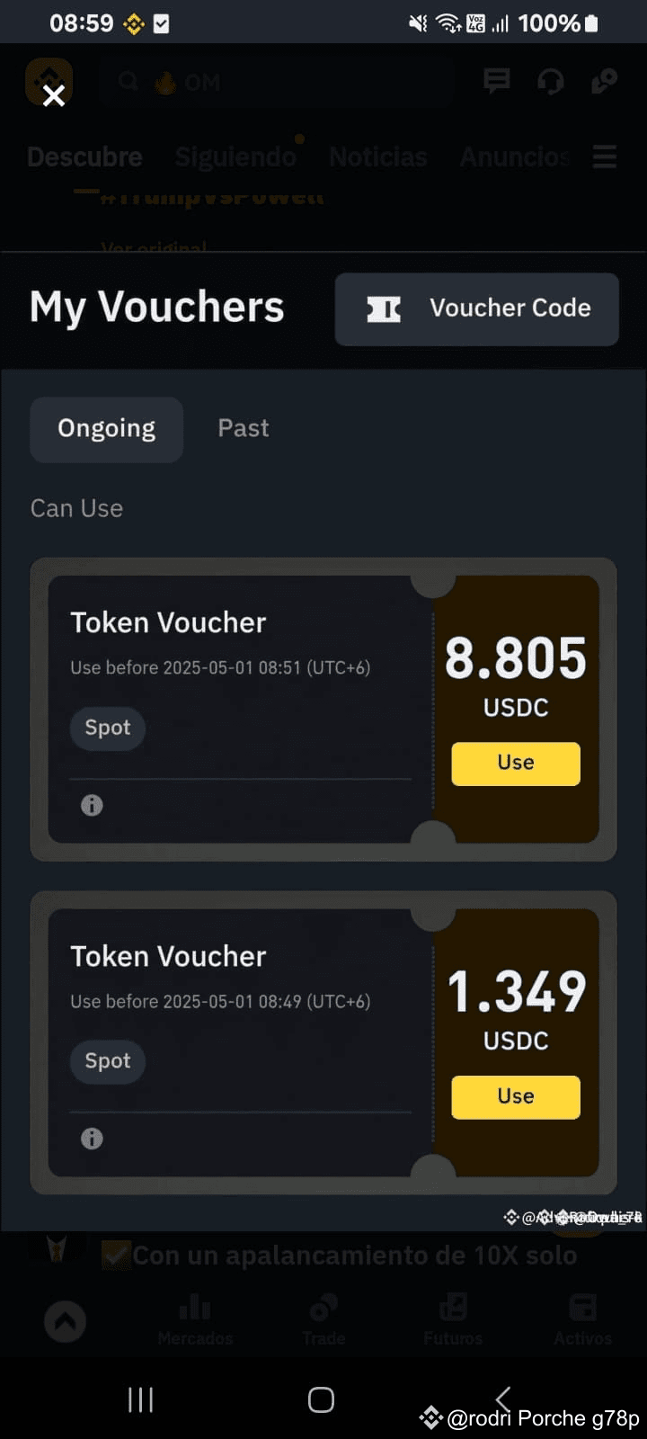 SEGUIMOS RECIBIENDO RECOMPENSAS!!💪💪😎😎 $SOL $BNB #USChi | rodri Porche g78p on Binance Square