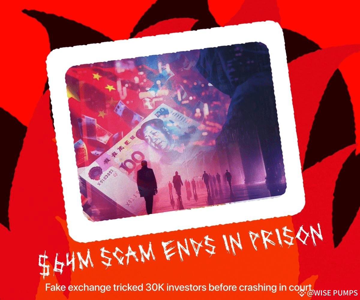 ️ 34 Chinese Scammers Jailed for $64M Fake Crypto Exchange | WISE PUMPS ...