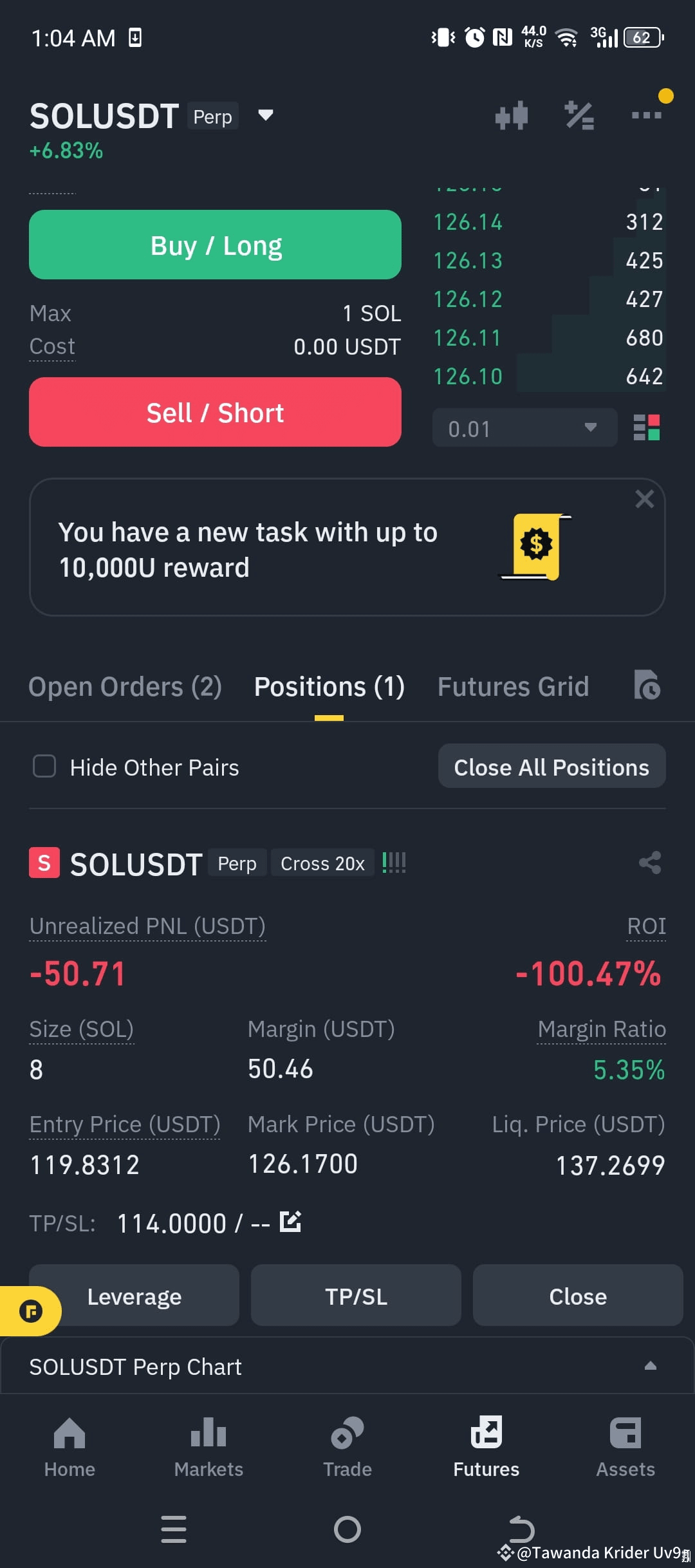 Someone help me😭 It will drop again ? $SOL | Ren Lara on Binance Square