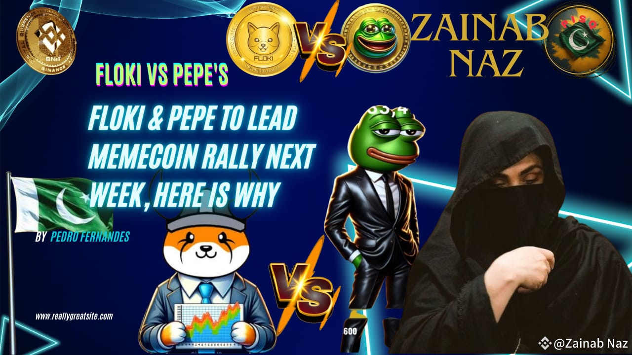 FLOKI and PEPE To Lead Memecoin Rally One Week from now, Here Is The reason 💸🇵🇰🤑 | Zainab Naz on ...