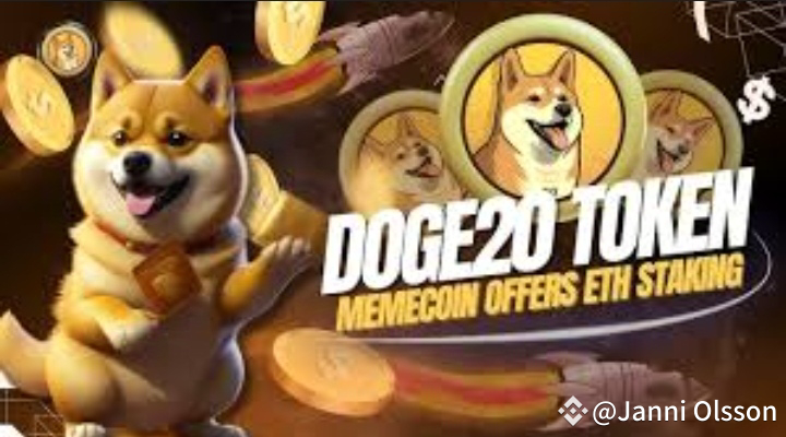 🚀$DOGE DOGE20 TOKEN: MEMECOIN WITH A TWIST – ETH STAKING I | Janni ...