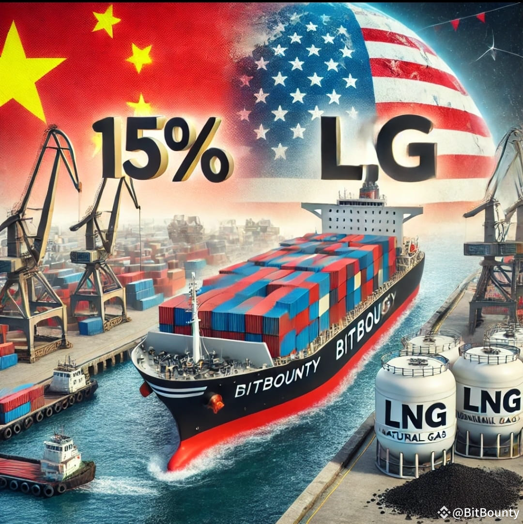 🇨🇳💥 China Hits Back! 💥🇺🇸 China slaps a 15% tariff on | Miracle_02 on Binance Square