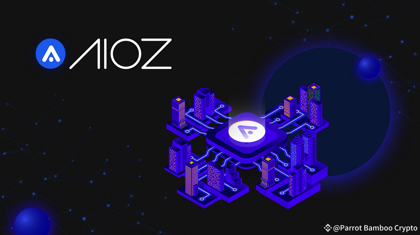 🚀 What is AIOZ Network (AIOZ)? 🌐 A rising star in AI-base | Parrot ...
