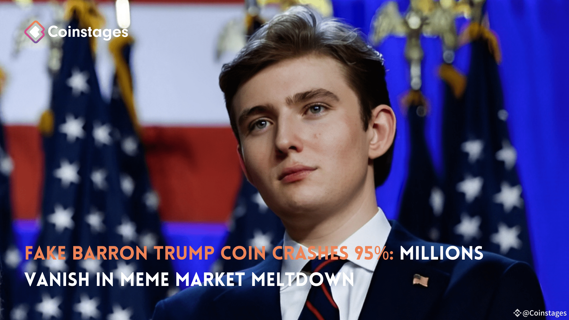 Fake Barron Trump Coin Crashes 95%: Millions Vanish in Meme Market ...