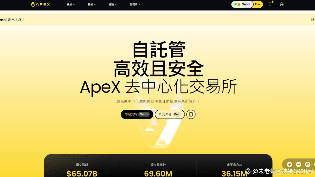 Analysis of the potential of decentralized perpetual contract DEX-Apex ...