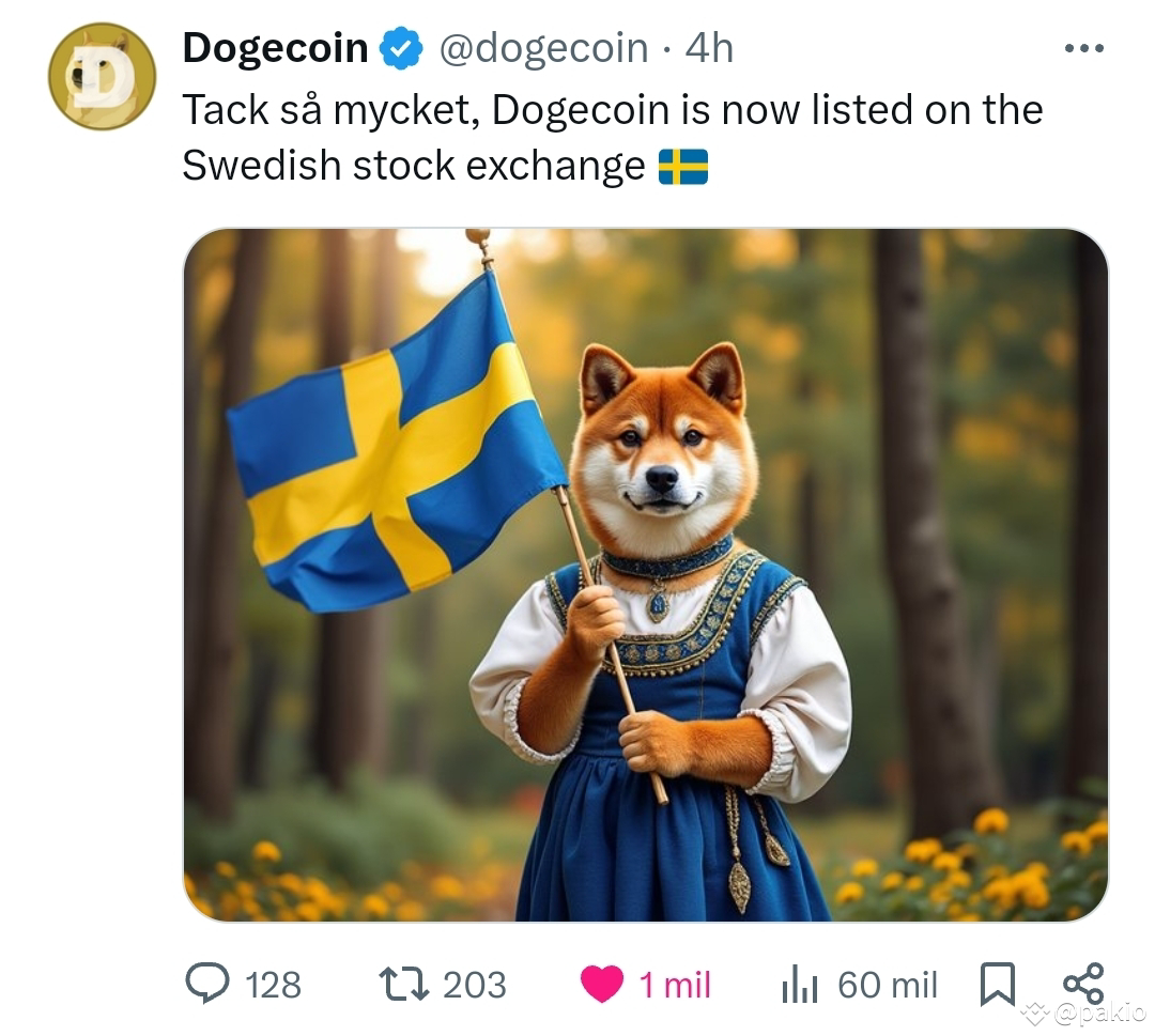 Guys $DOGE is back, tomorrow we will be able to see it at | pakio on ...