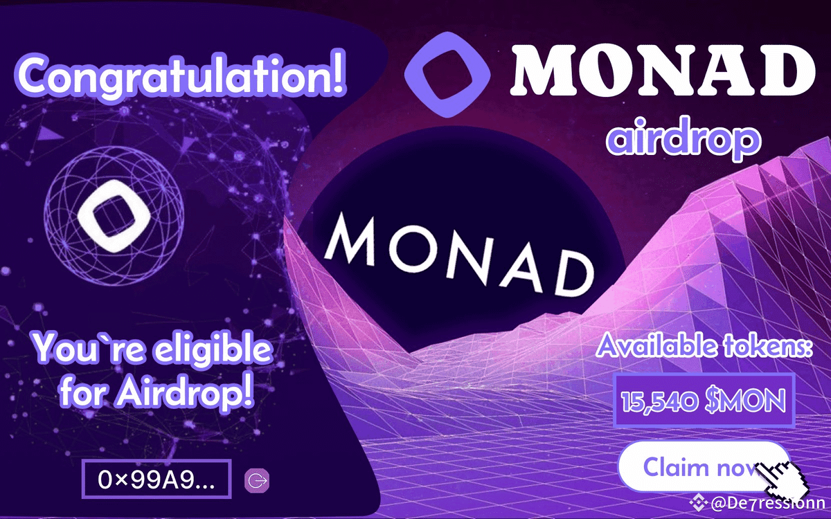 Monad Airdrop Guide • Cost: $0 • Raised: $244M • Potential: | Depressionn on Binance Square