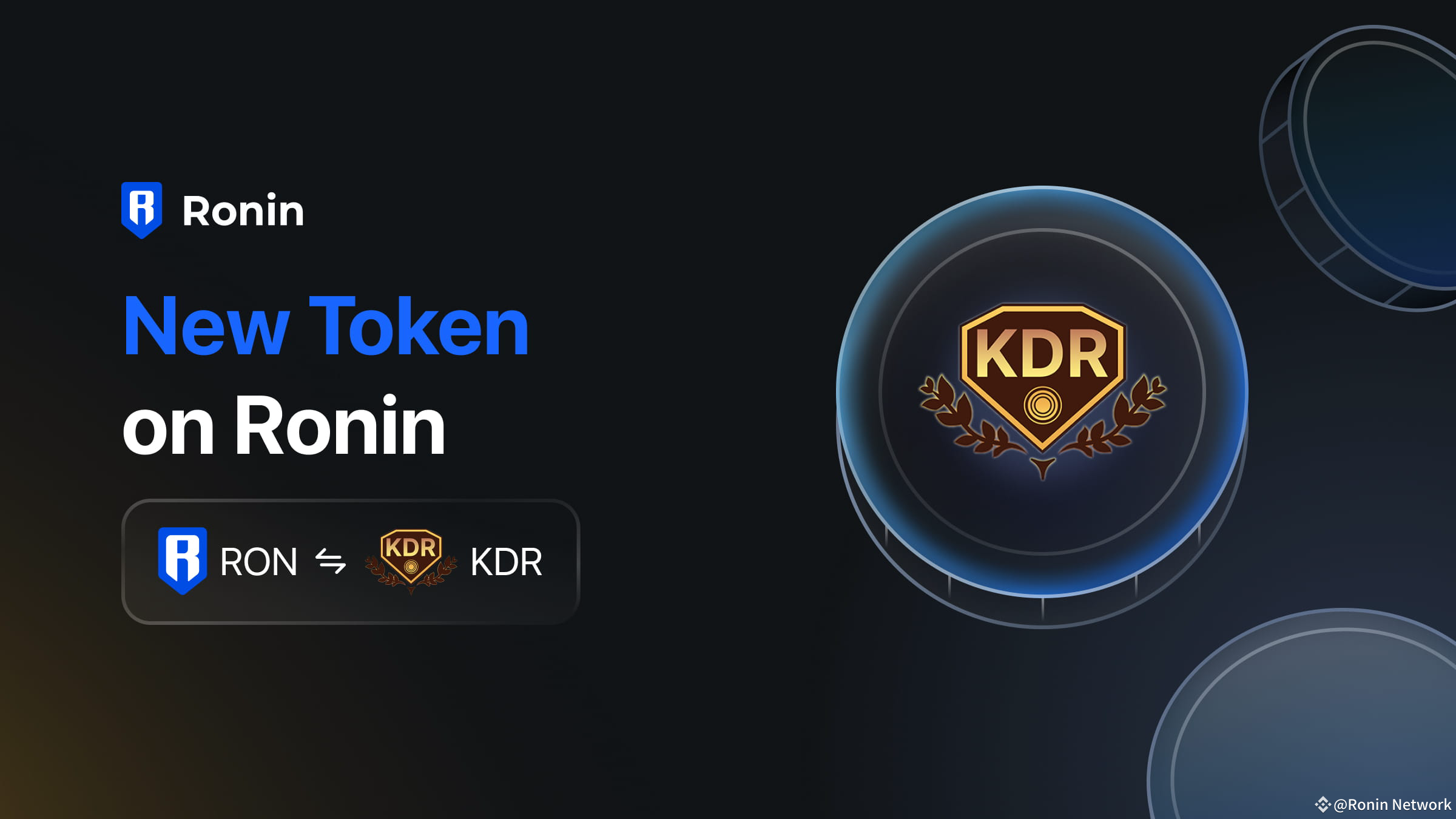 Introducing Kaidro’s KDR Token on Katana! Tal’jor’s Ecosyst | Ronin Network on Binance Square