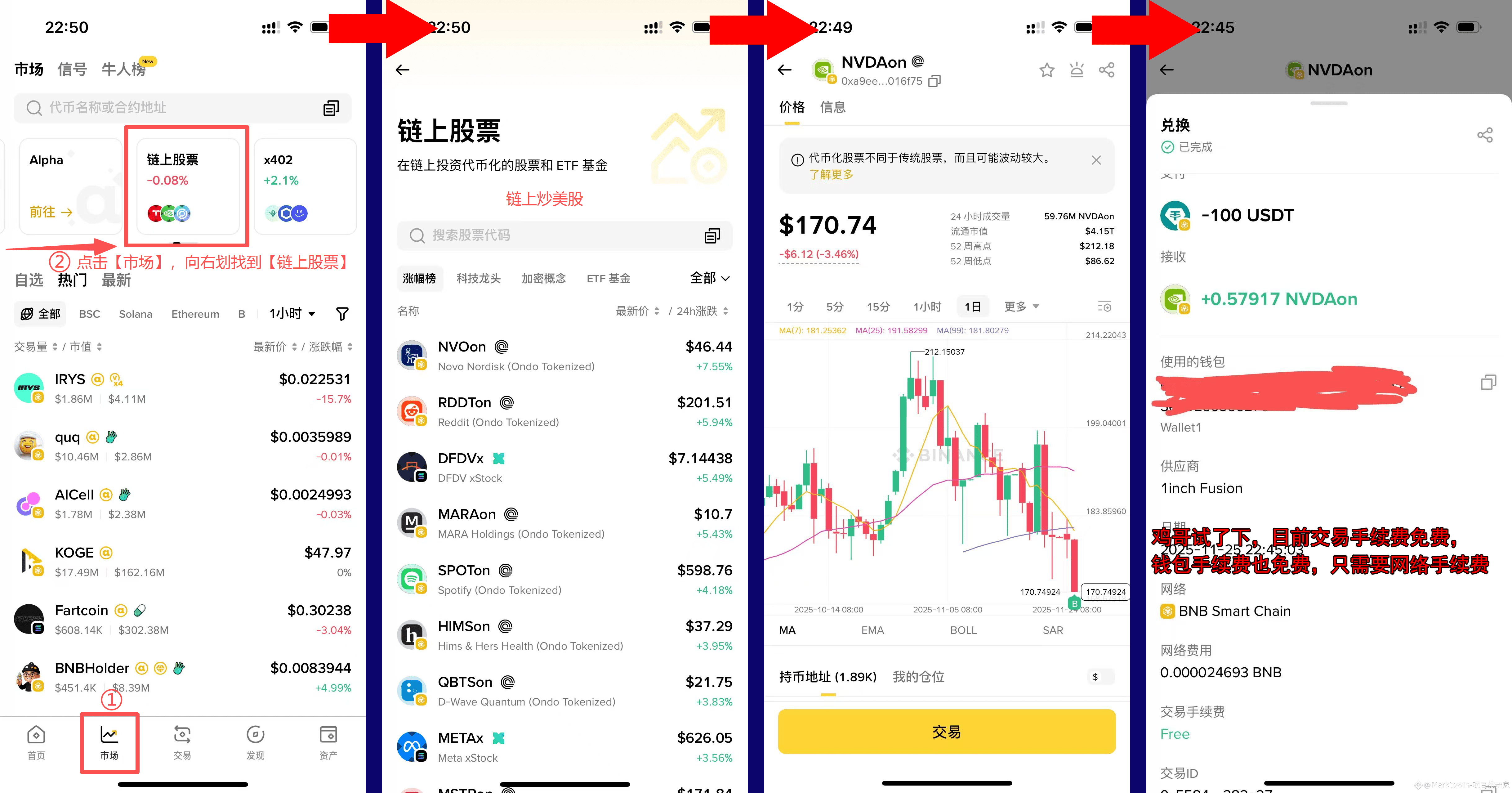 Binance wallet can also trade US stocks now, and currently, | Marktowin ...