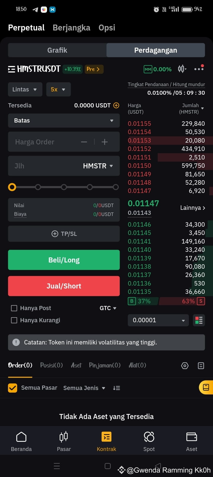 aunque sea curut 🐹0.1 es suficiente para una merienda 💸💸 | Gwenda Ramming Kk0h en Binance Square