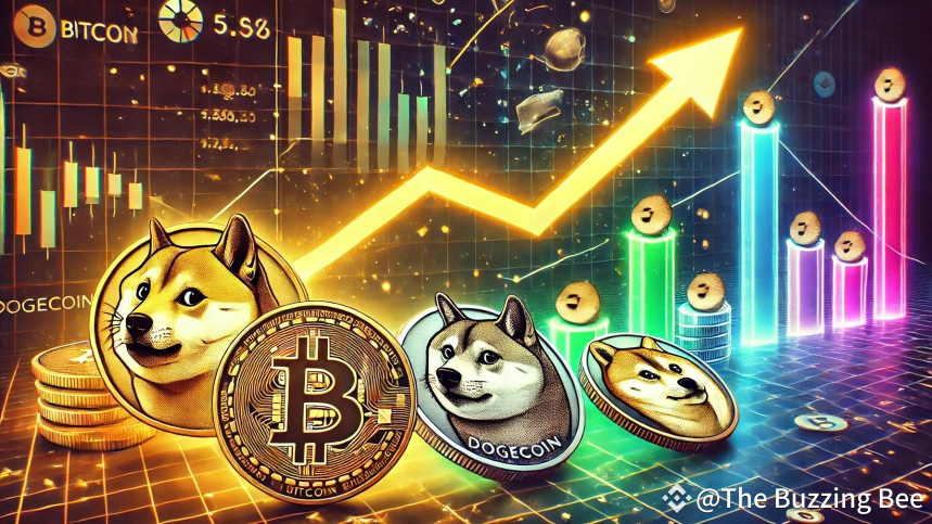 Bitcoin and Dogecoin boom after Trump's victory 🔥🚀🚀 | The Buzzing Bee on Binance Square