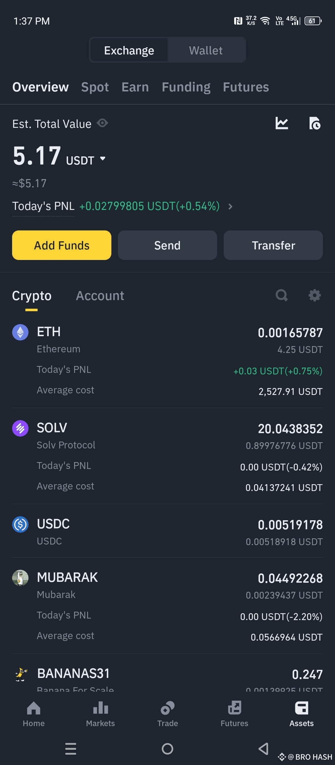 YEAH I CAN MAKE PROFIT WITH $ETH #ETHMarketWatch #ETH #Bin | BRO HASH on Binance Square
