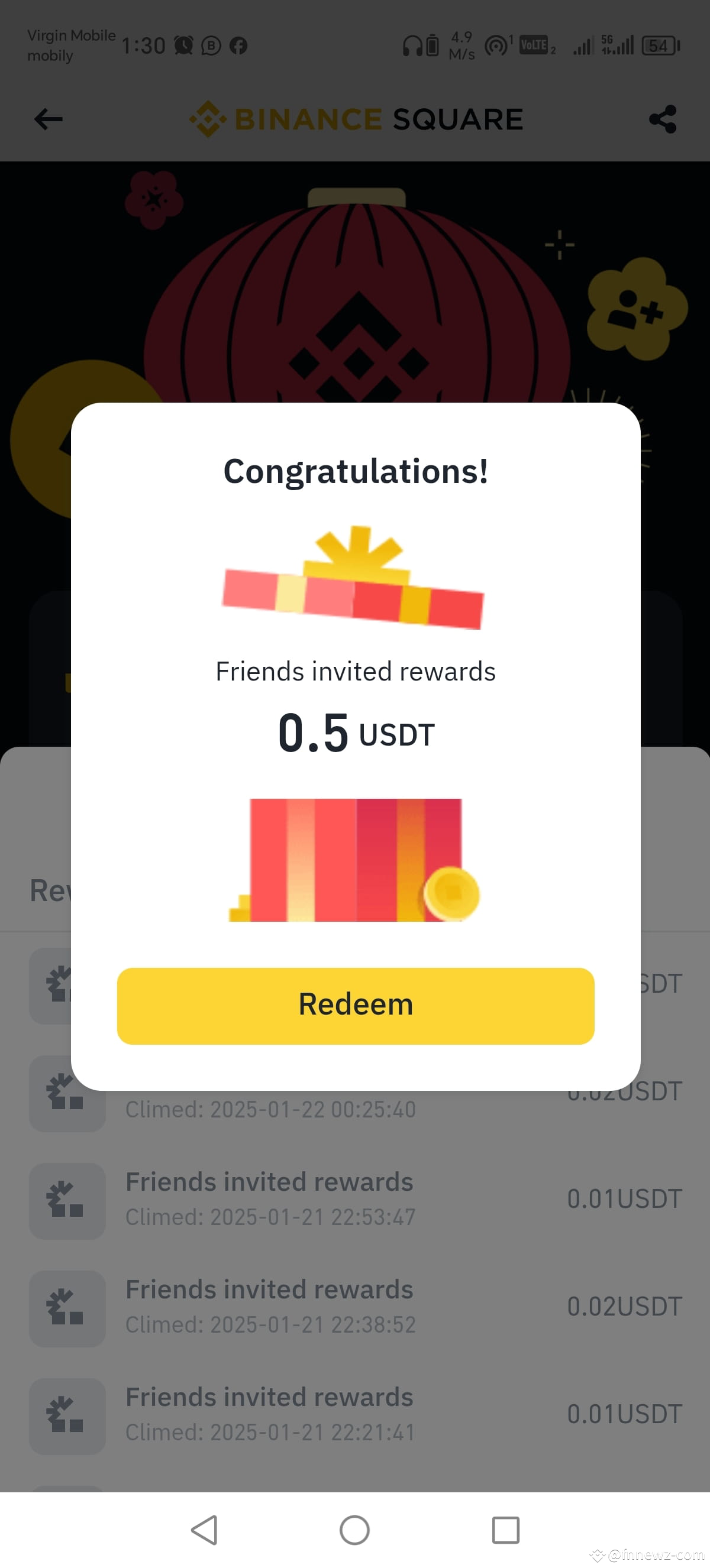 Get Reward from Binance up to $50, check your luck by clicki | fnnewz ...