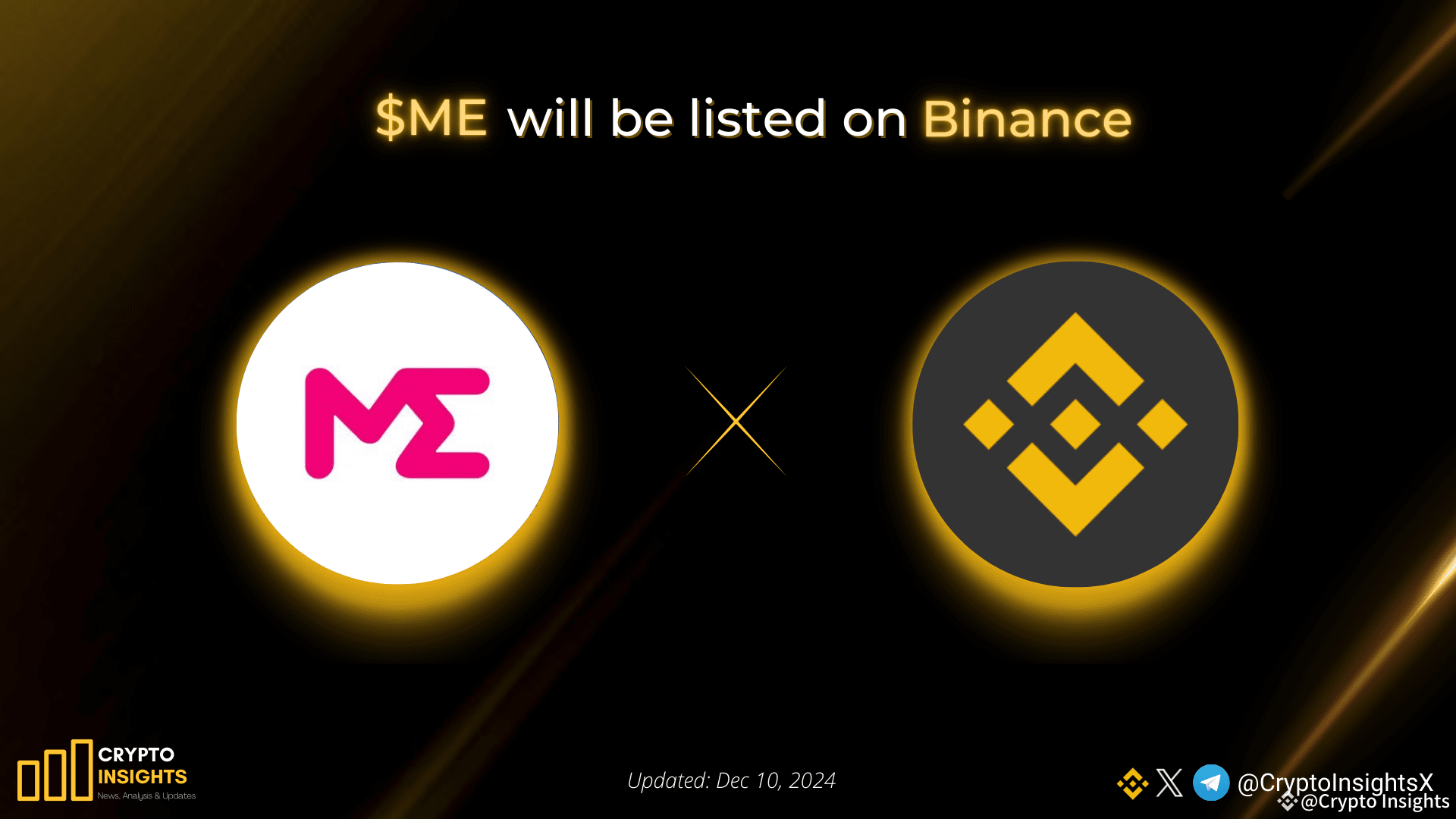 📢 Magic Eden $ME will be listed on Binance Magic Eden is | Crypto Insights on Binance Square