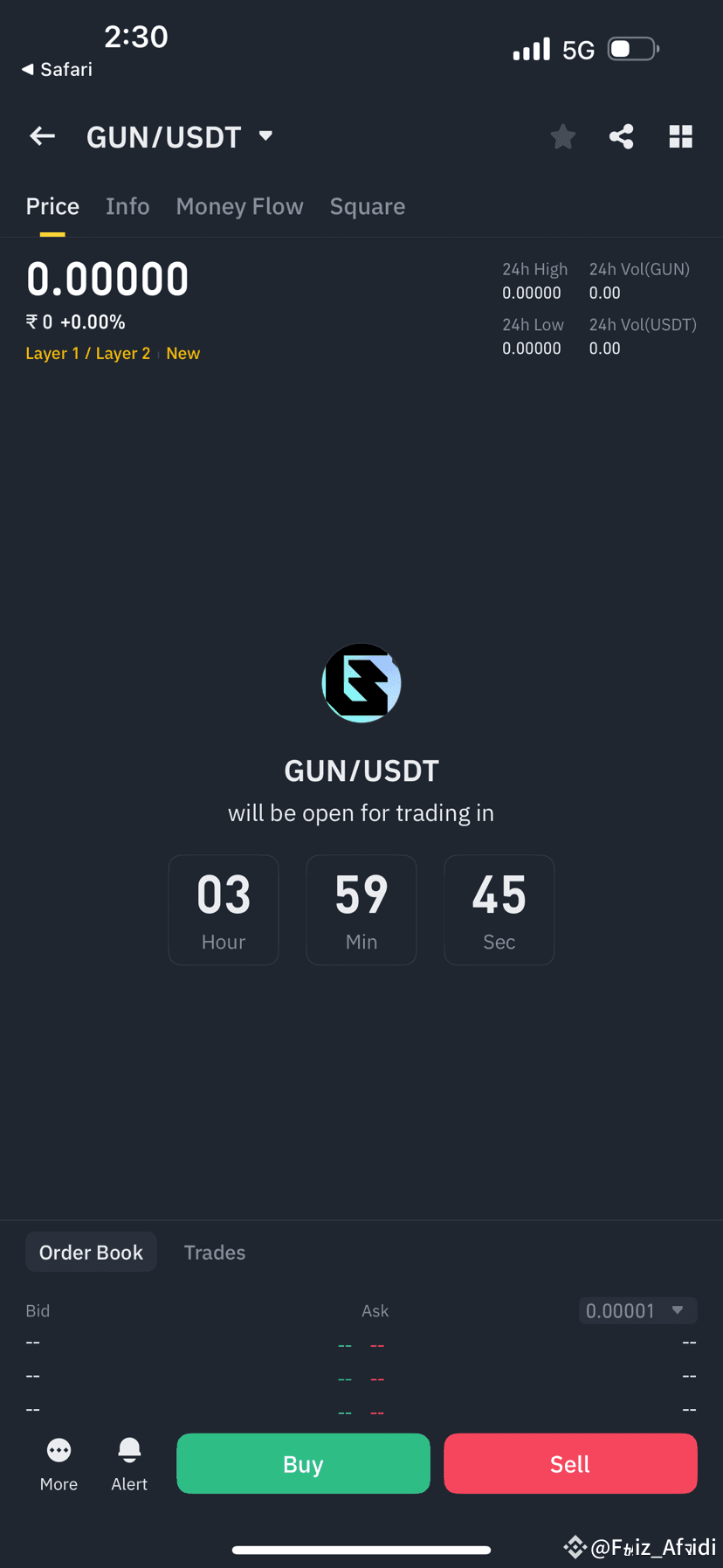 $GUN upcoming coin get ready guys 🚀🚀🚀 Make your profit | Faiz_Afridi on ...