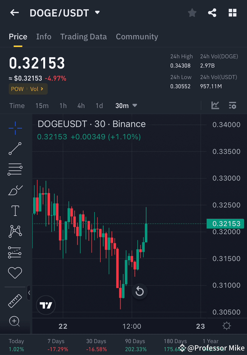 $DOGE /USDT: Market Insights & Next Move Analysis!🔥💯 Curr | Professor Mike on Binance Square