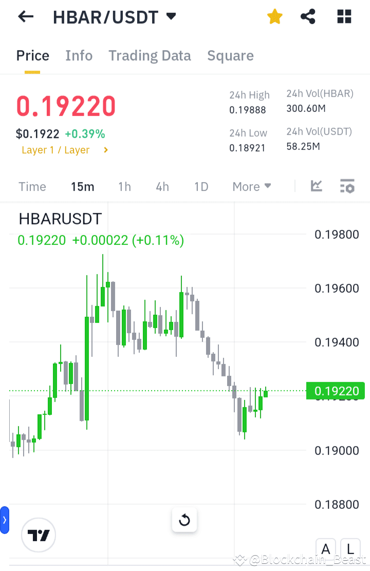 🚀 $HBAR /USDT – Bullish Trade Setup! 🎯🔥 📌 Current Price | Blockchain_Beast on Binance Square