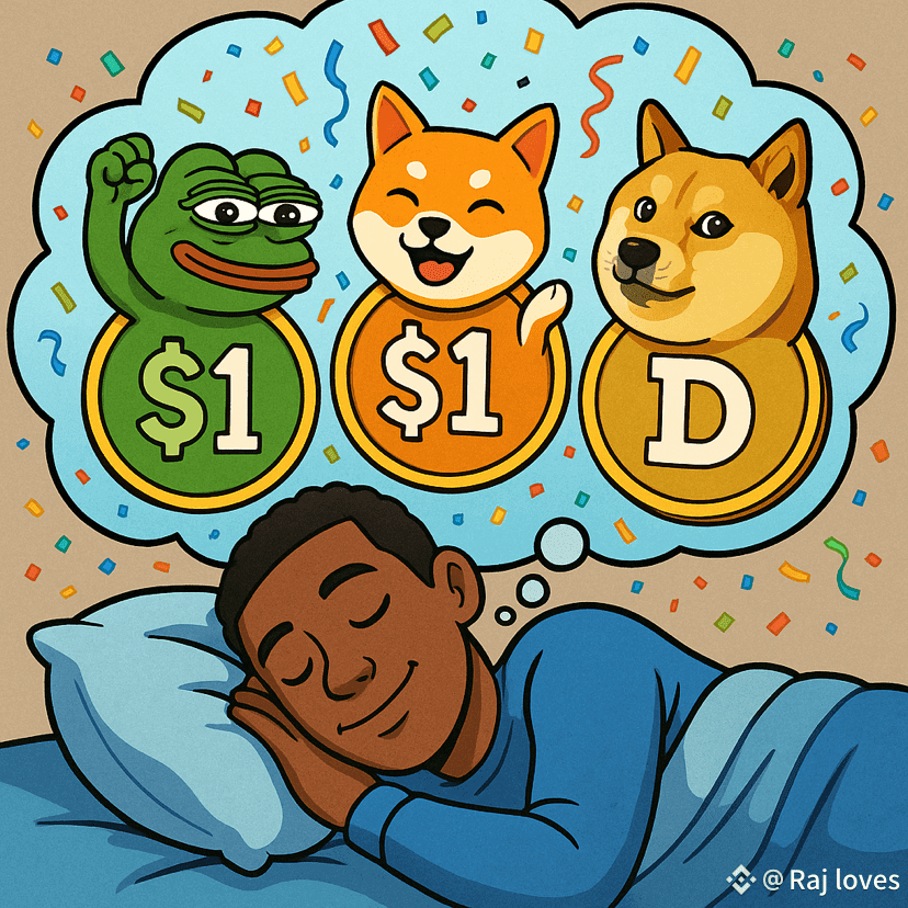 My dream lol #doge #shibu #pepe | Raj loves on Binance Square