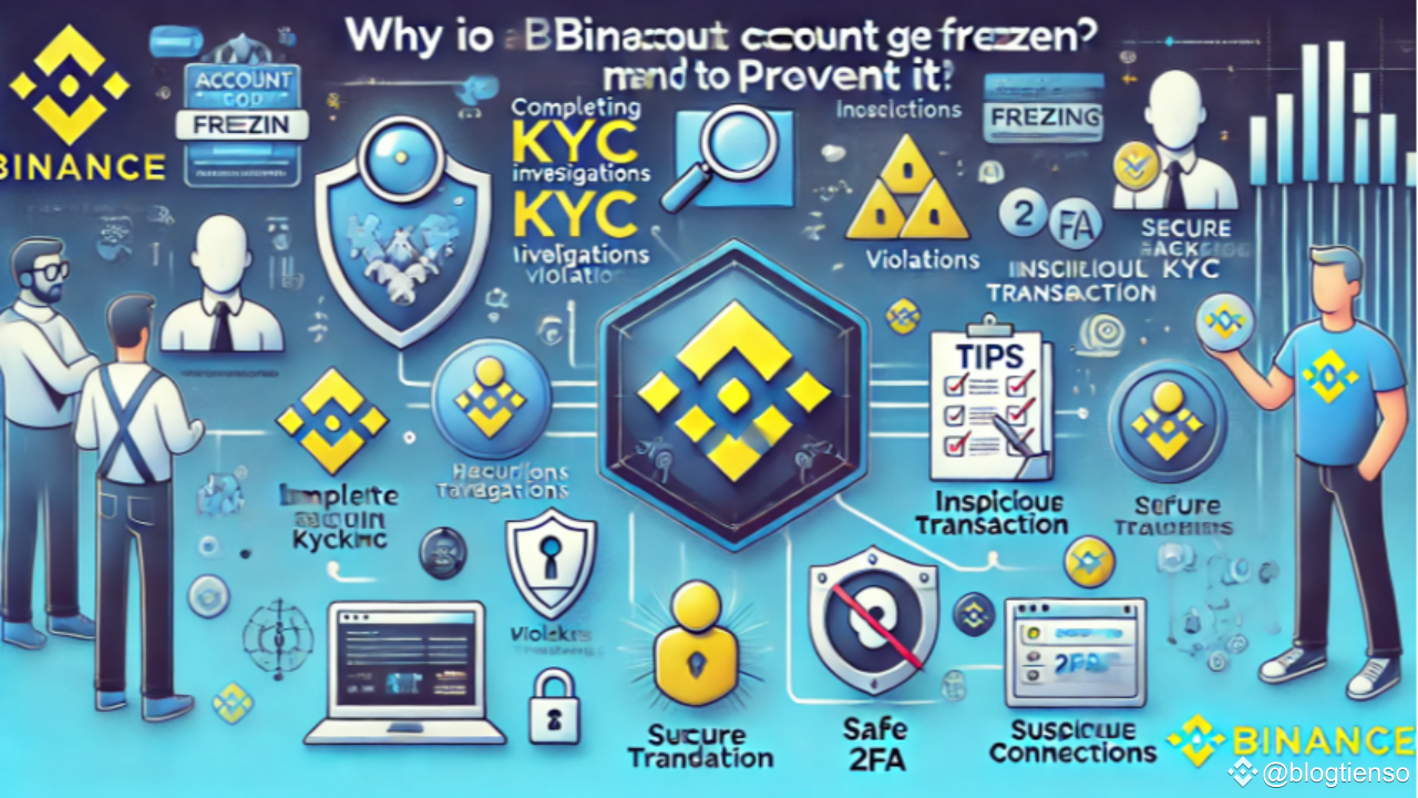 Why Your Binance Account Might Be Frozen and How to Avoid It | blogtienso on Binance Square