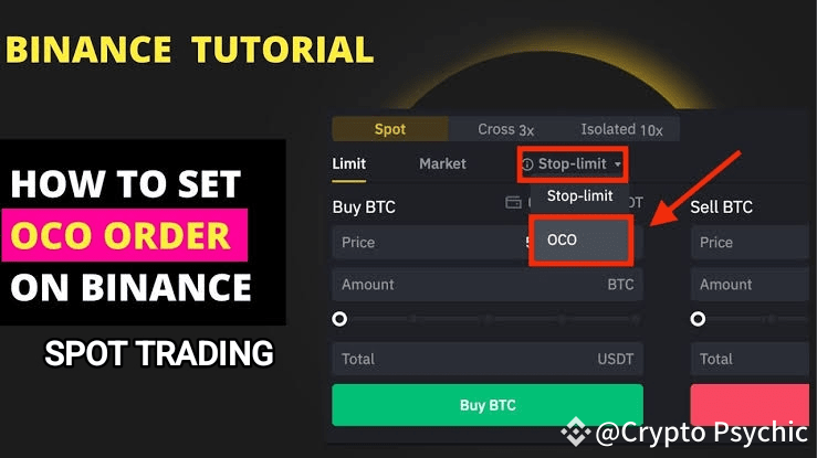 How to Use Take Profit and Stop-Loss Together in Spot Trading on Binance 📈💡 | Crypto_Psychic on ...